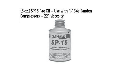 Buy SP 15 SANDEN PAG OIL-8OZ | 79R4580 | BTRAC