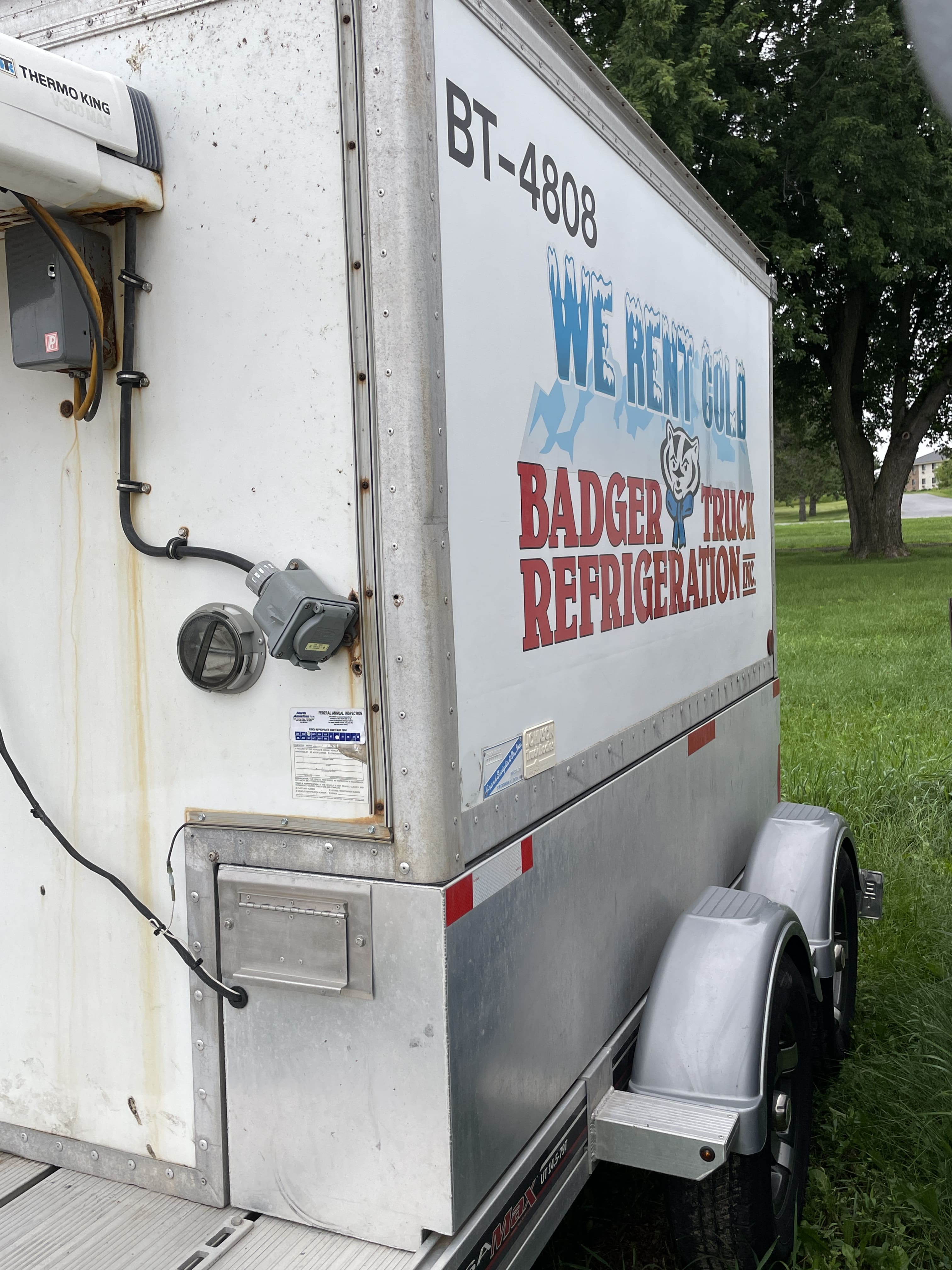 8 Foot Refrigerated Trailer Rental (BT-4808) | BT-4808 | BTRAC