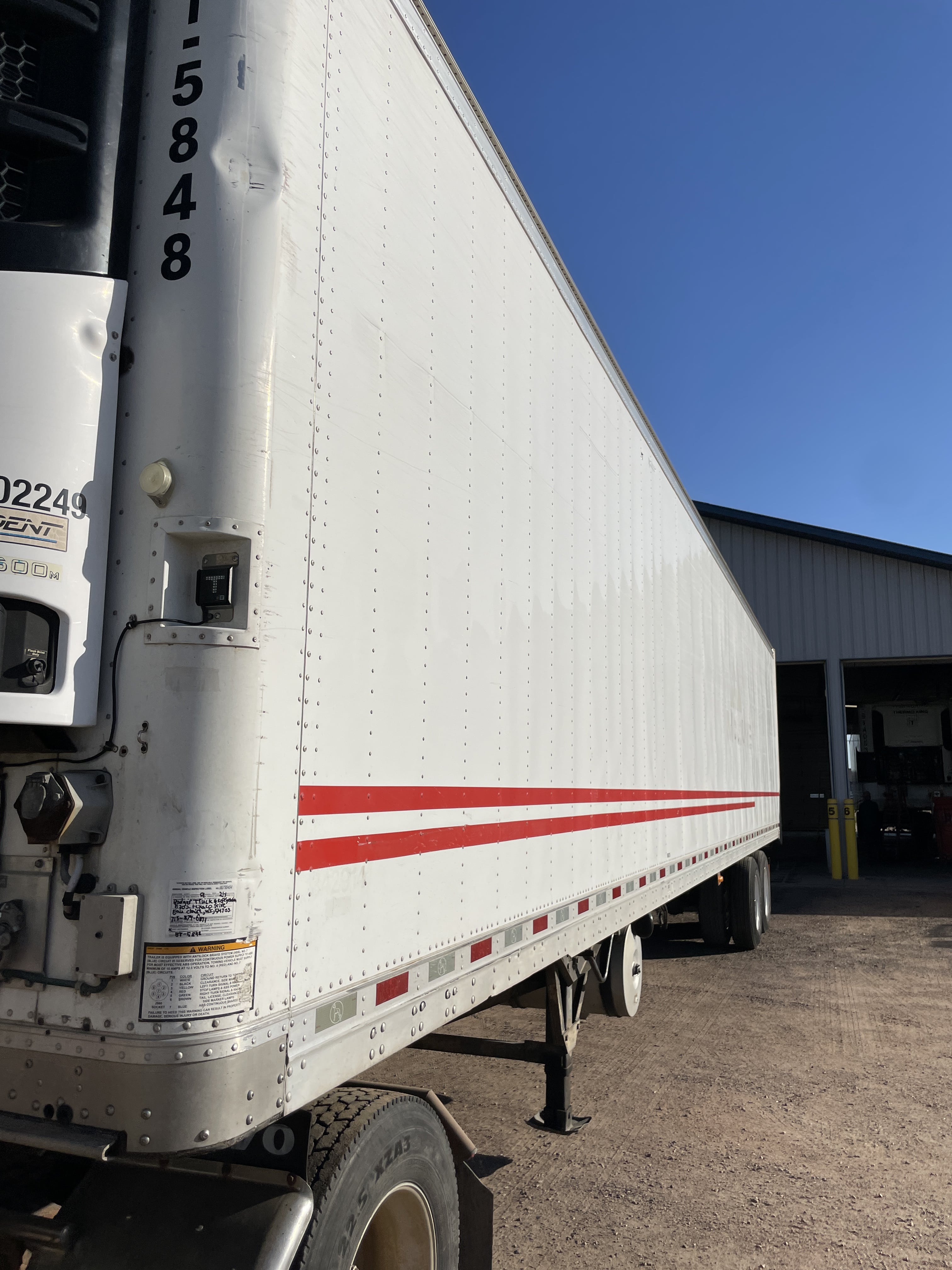 48 Foot Refrigerated Trailer Rental (BT-5848) | BT-5848 | BTRAC