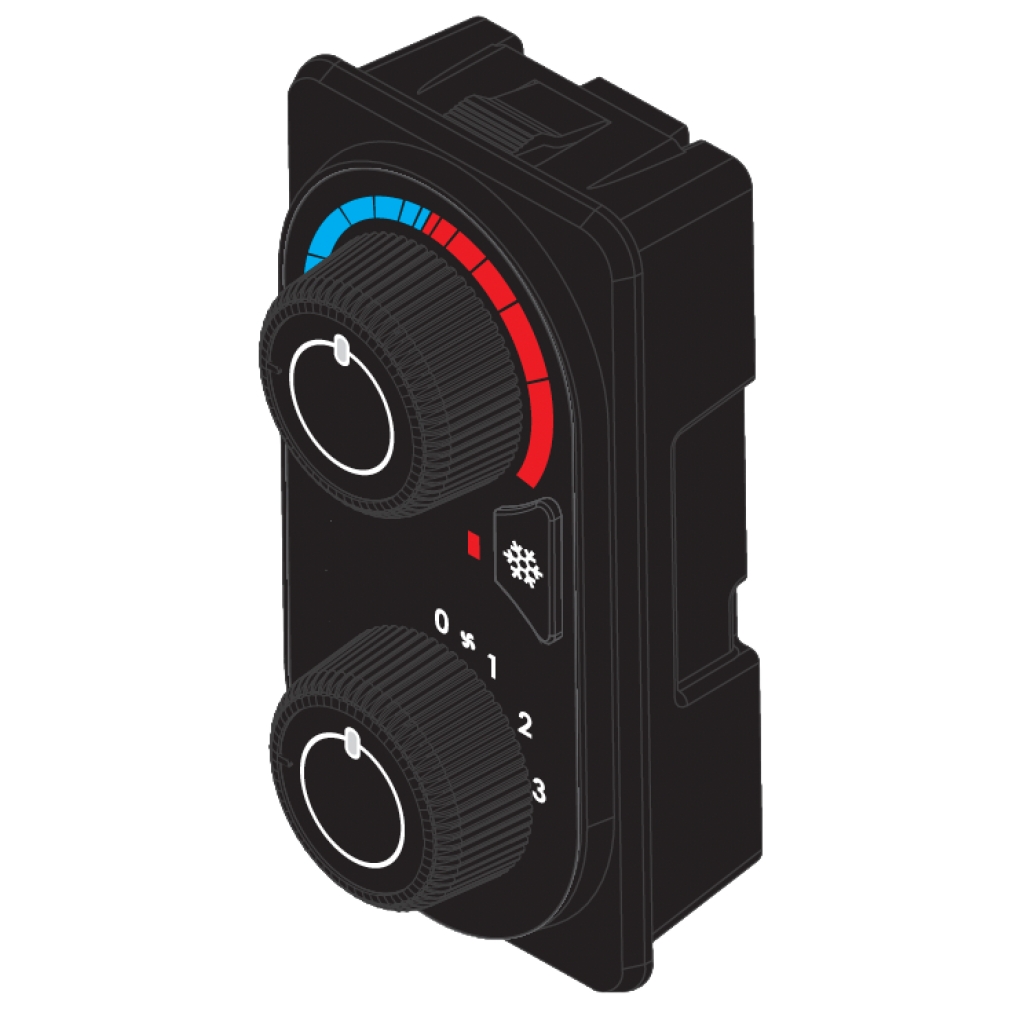 BT1-9018-1 Vertical Neo 2 HVAC Controller | BTRAC