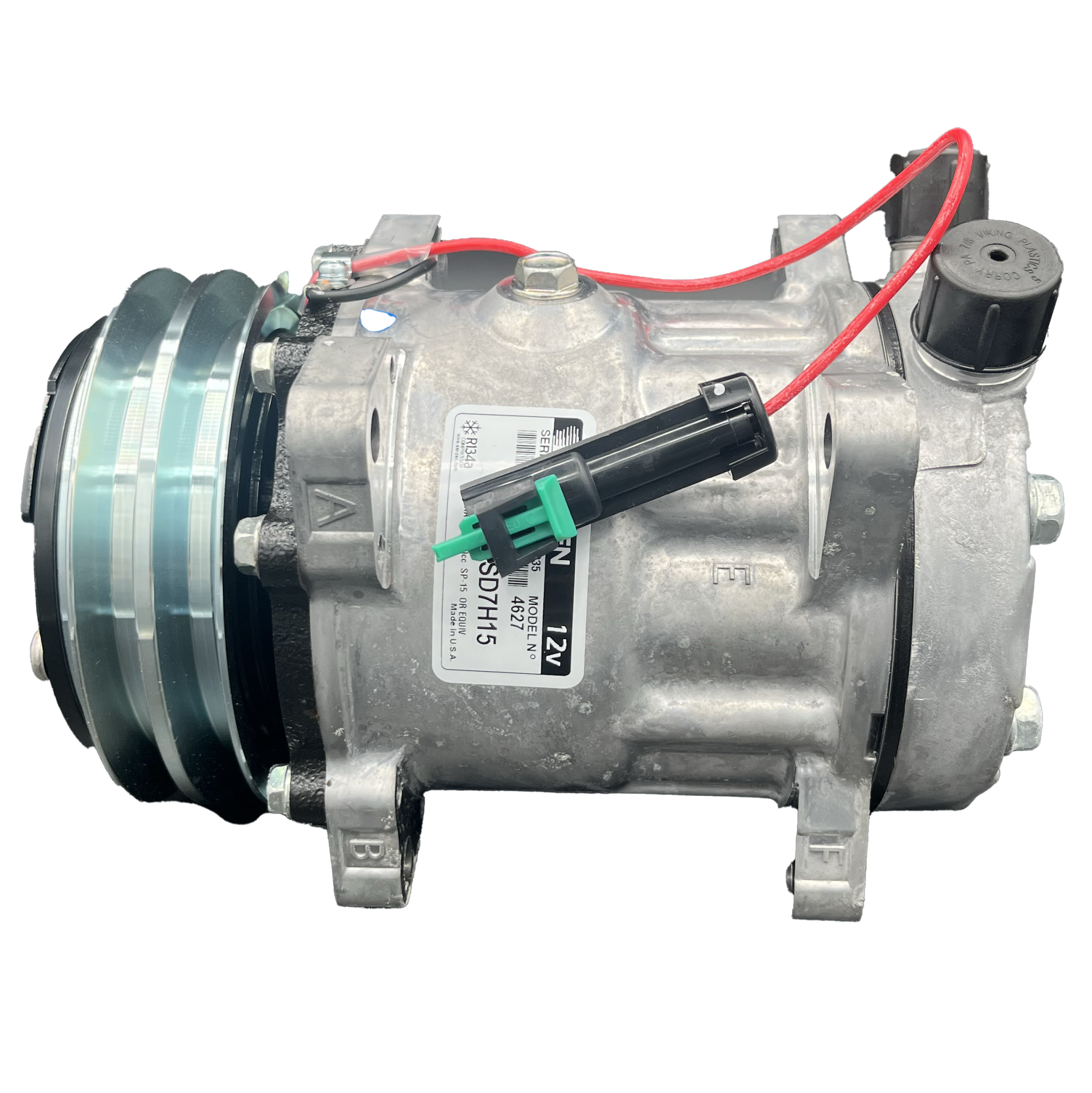 BT5-4627 Compressor | SD7H15HD 12V A2 JD Head | Red Dot 75R8422